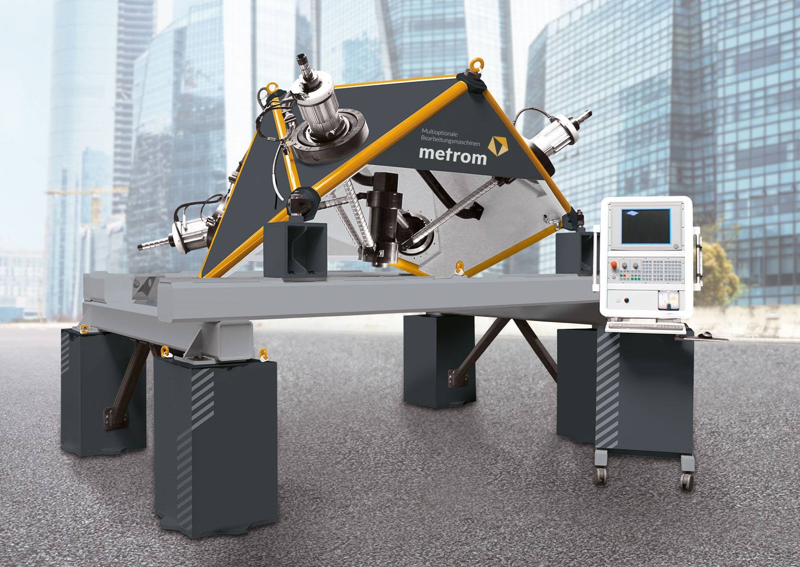 Pentapod CNC – MostTech - Technologie Agentur